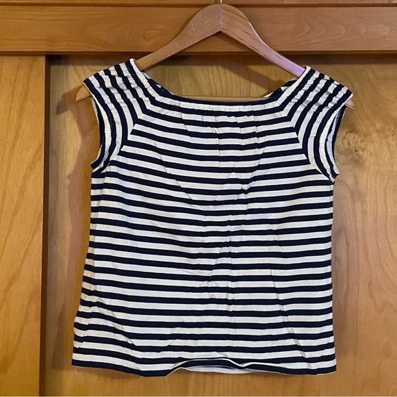 J. Crew | Tops | Vintage J Crew Cap Sleeve Cropped Tee | Poshmark